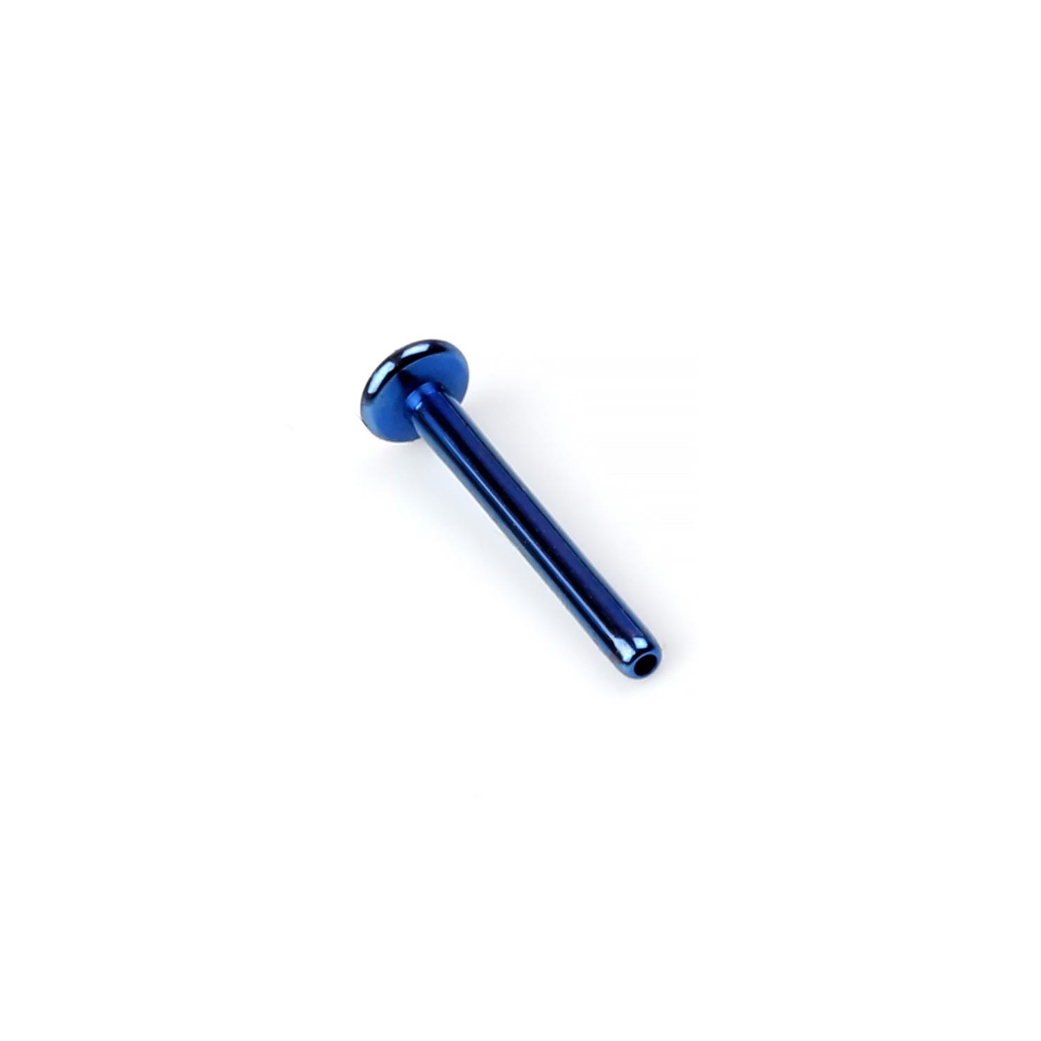 18K Gold Titanium Threadless Labret Post - 18g 2.5mm